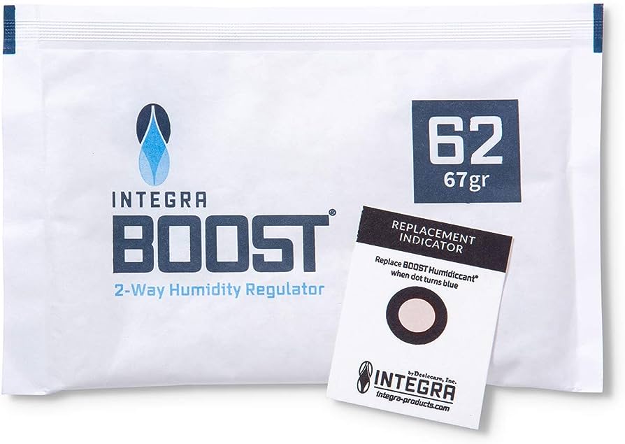 Integra Boost Humidity Regulator 62% Humidity Pack 67 Grams | SANTA ROSA GARDEN SUPPLY